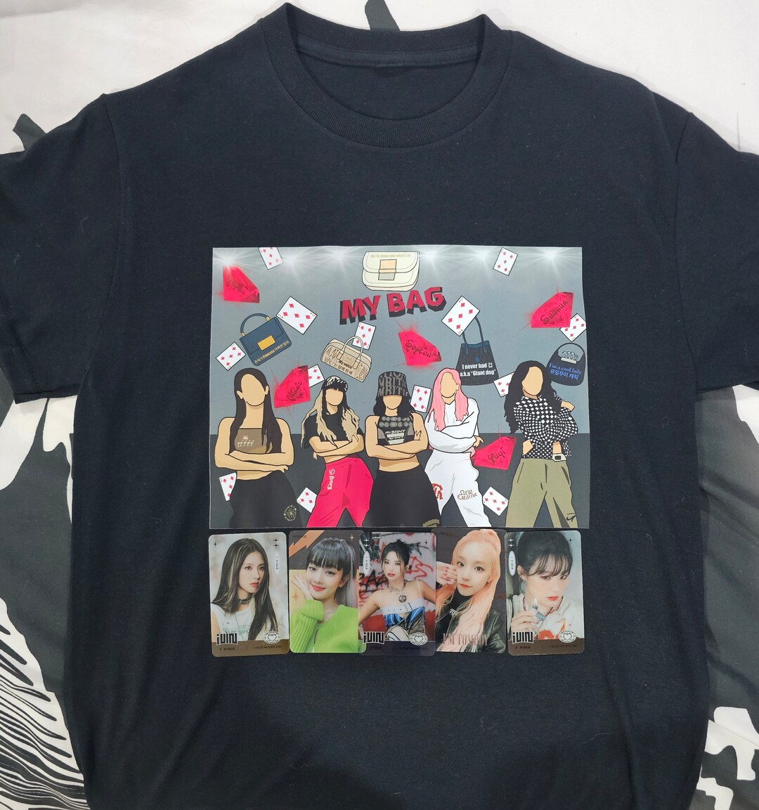 Gidle My Bag Collage Kpop T Shirt - Etsy
