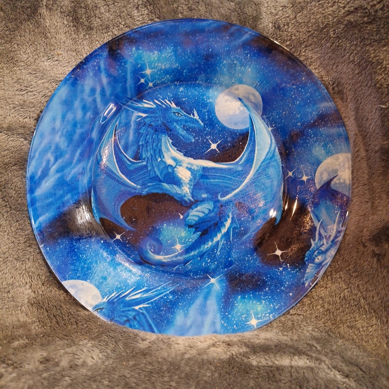 Dragon Plates - Etsy