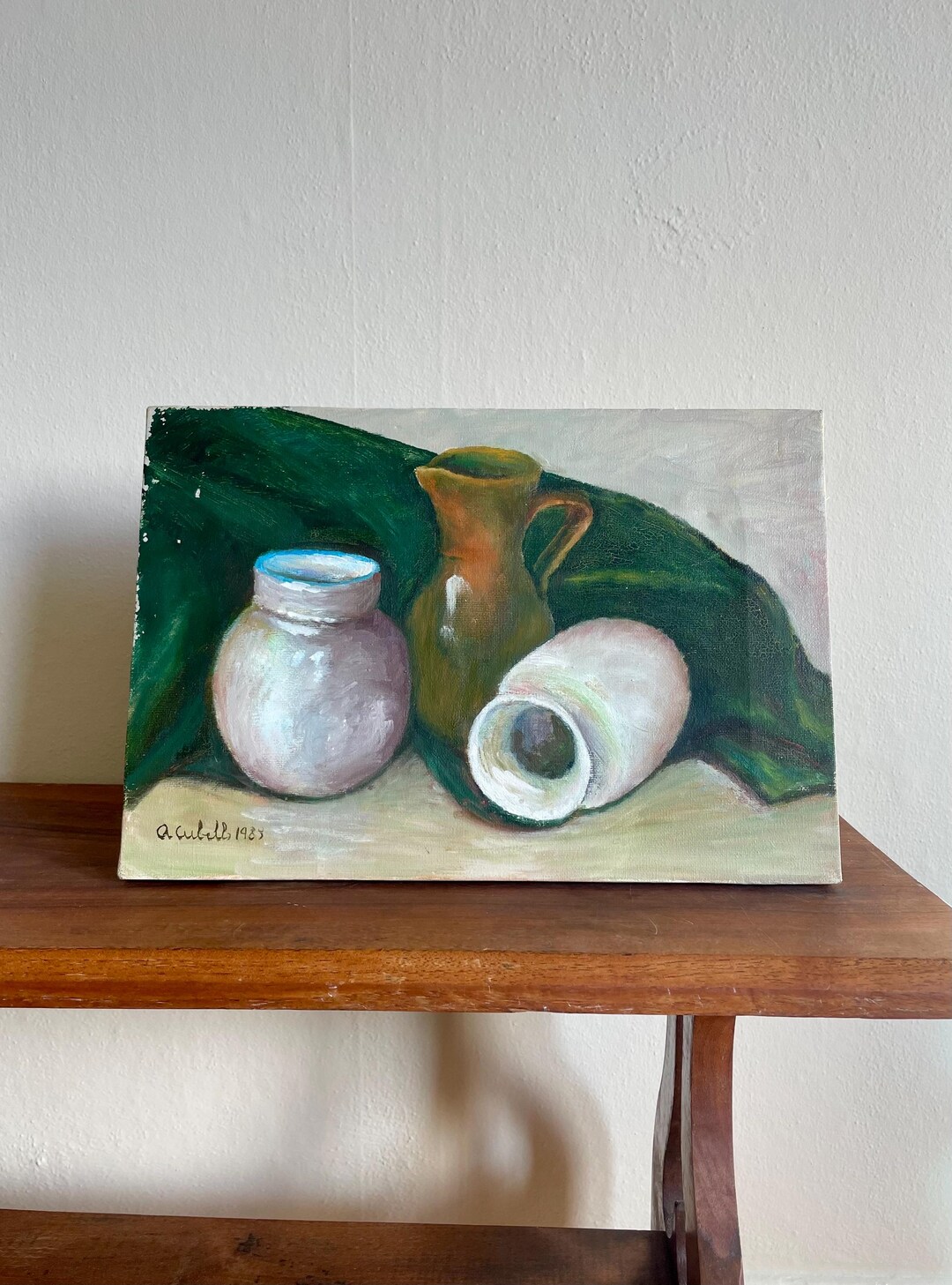 Vintage Spanish Still Life Painting - Etsy