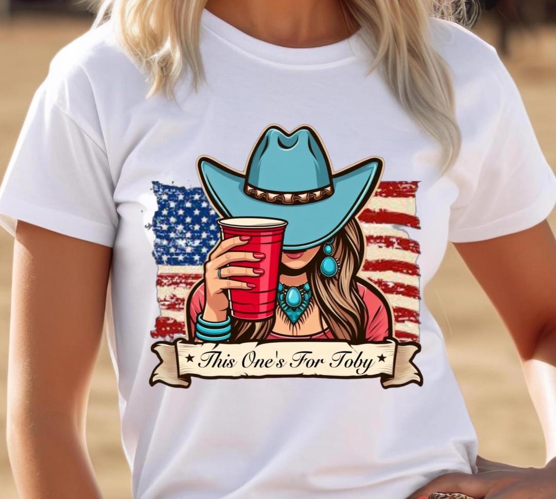 Toby Keith Memorial Tshirt, This One's for Toby Shirt, Country Music ...
