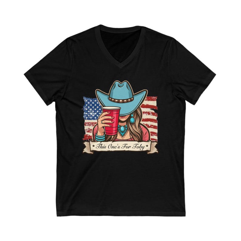 This One's for Toby V-neck Shirt | Toby Keith Tribute Tshirt, Country ...