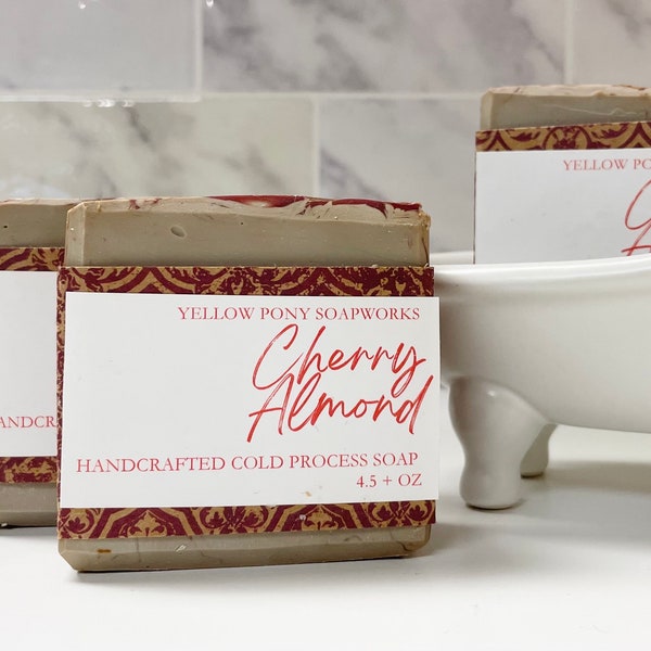 Cherry Almond Soap - Etsy