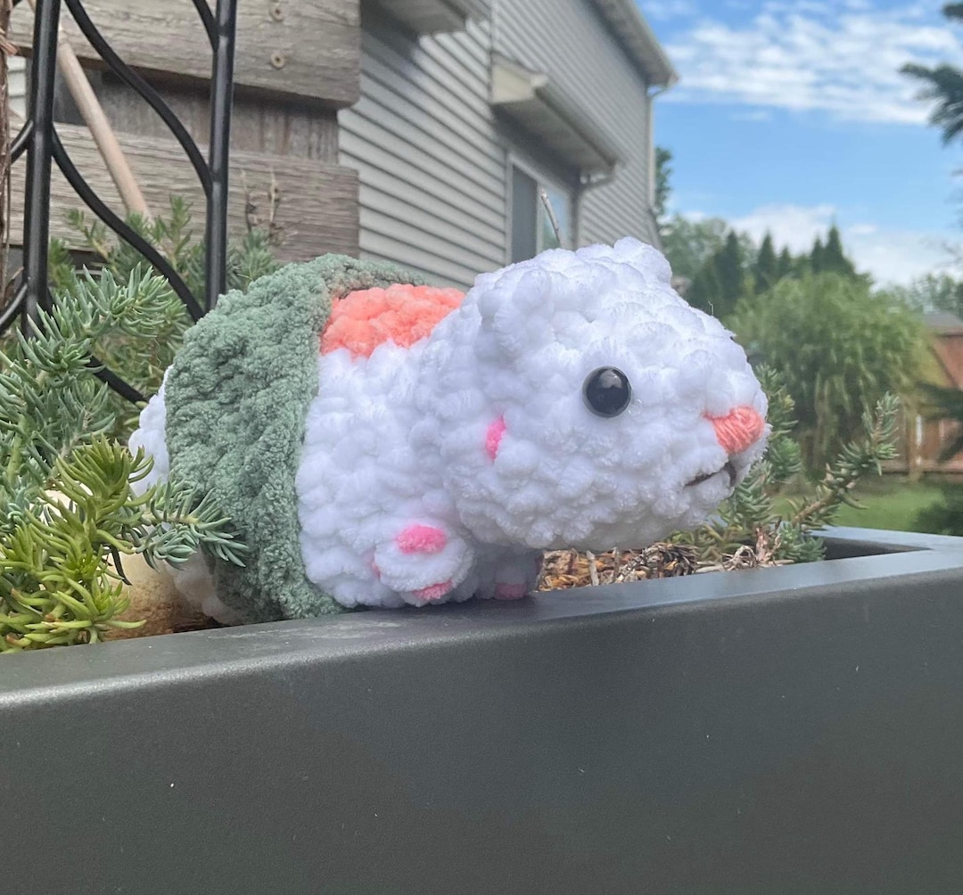 Sushi Rat Crochet Plushie by Pumpkinpwuff Handmade Plushies Stuffed ...