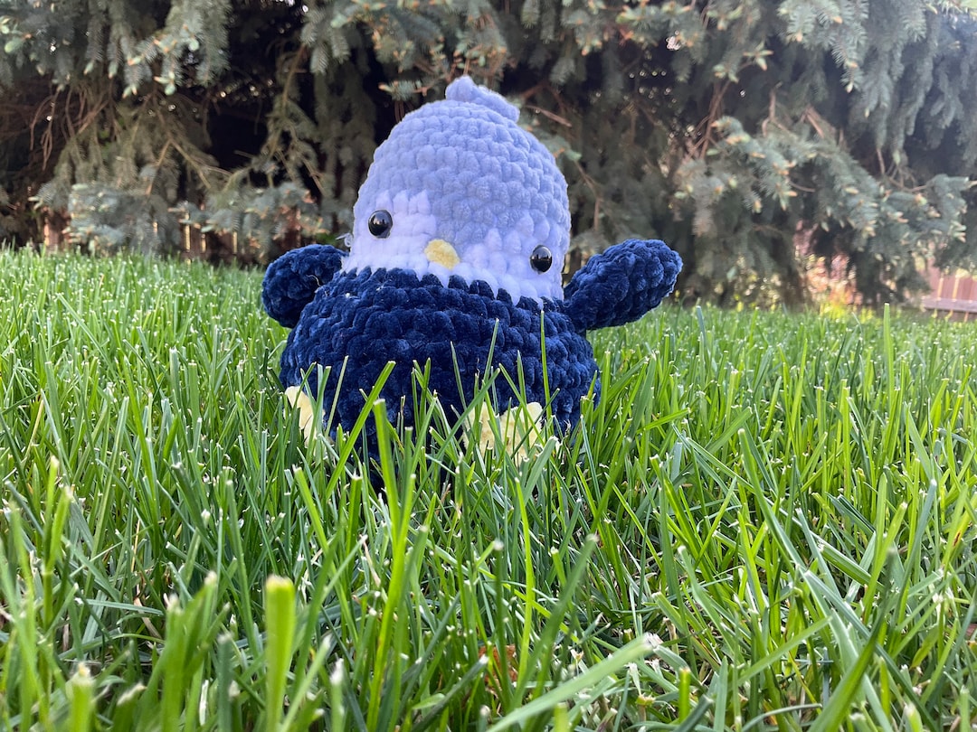 Blueberry Penguin Crochet Plushie by Pumpkinpwuff Handmade Plush ...