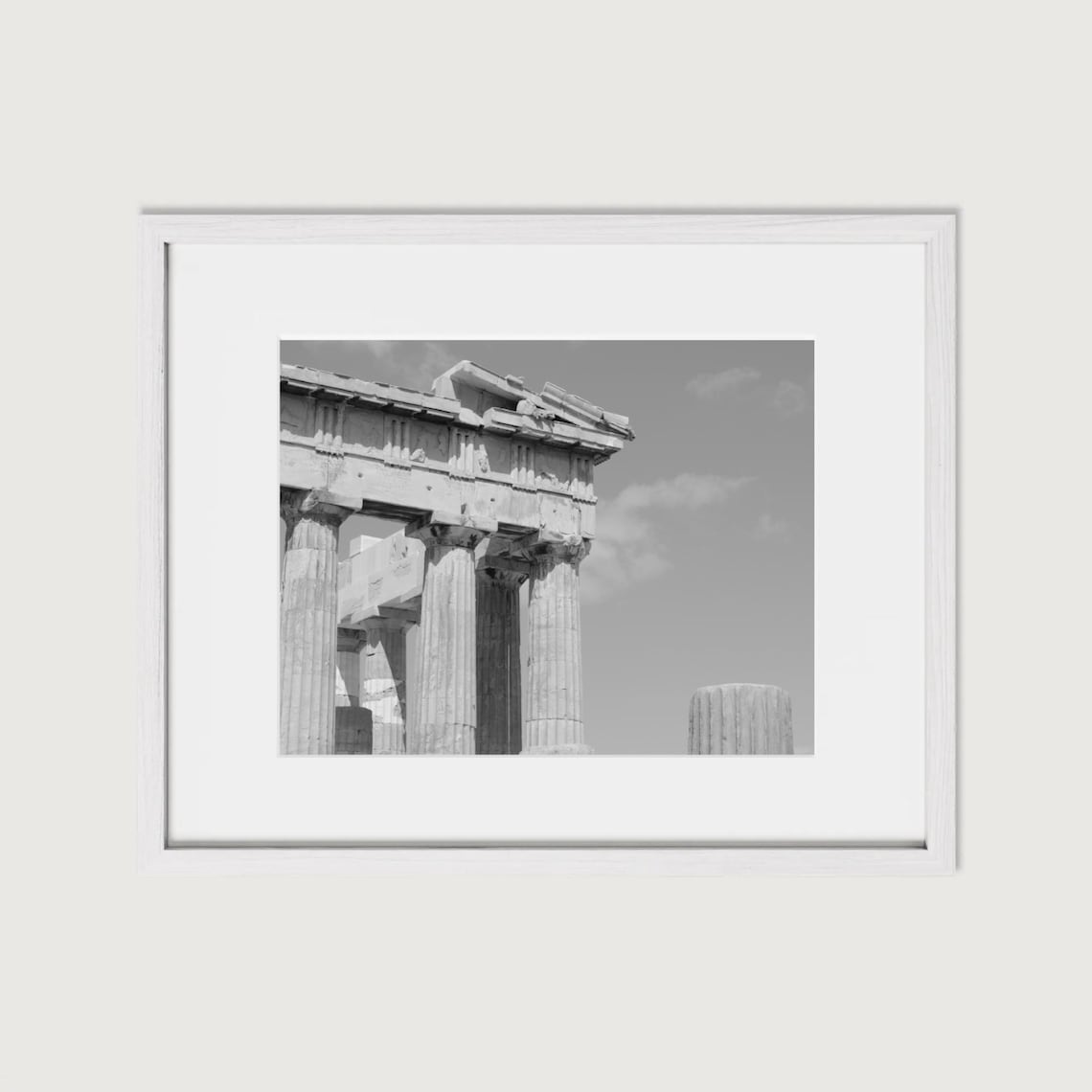 Framed Athens Parthenon Print | Fine Art Greek Acropolis Photograph ...