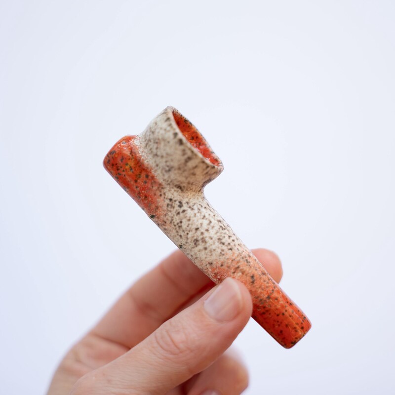 Ceramic Smoking Pipe - Etsy