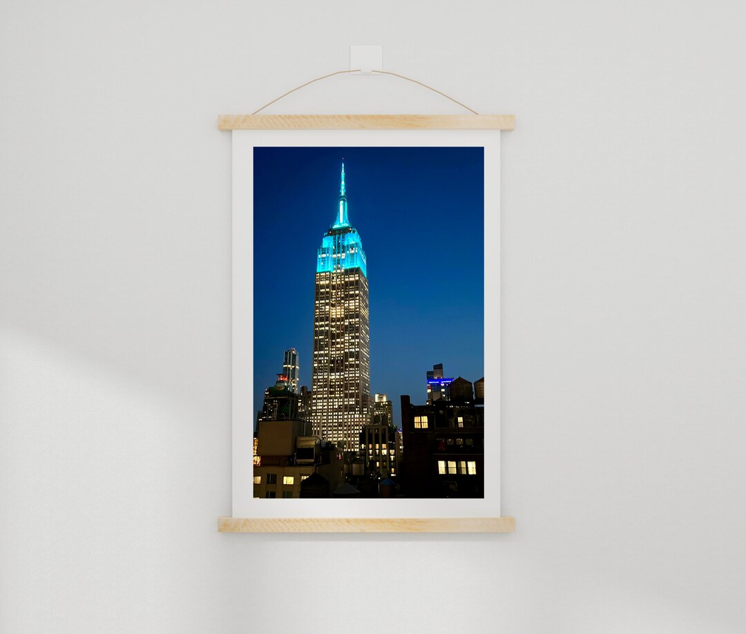 Empire State Building, Digital Print - Etsy