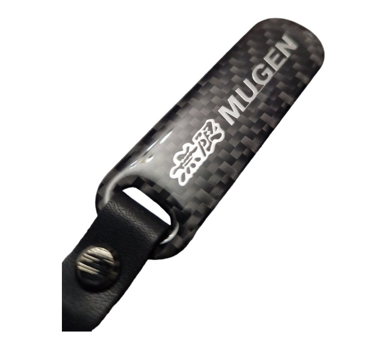 Mugen Keychain Carbon Fibre Logo M Performance Keyring Lanyard Car ...
