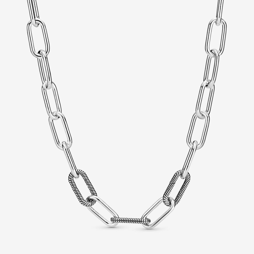 Pandora Sterling Silver ME Link Hinge Necklace - Etsy