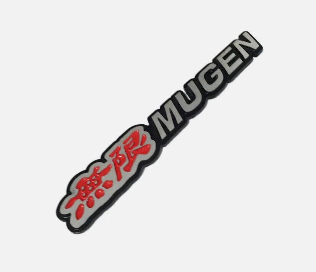 14.5cm Metal MUGEN Badge Honda Civic FN2 Mugen Grill EP3 High Quality ...