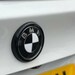 BMW G06 X6 Black Roundel Cover Dechrome Rear Trunk Emblem Badge Ring ...