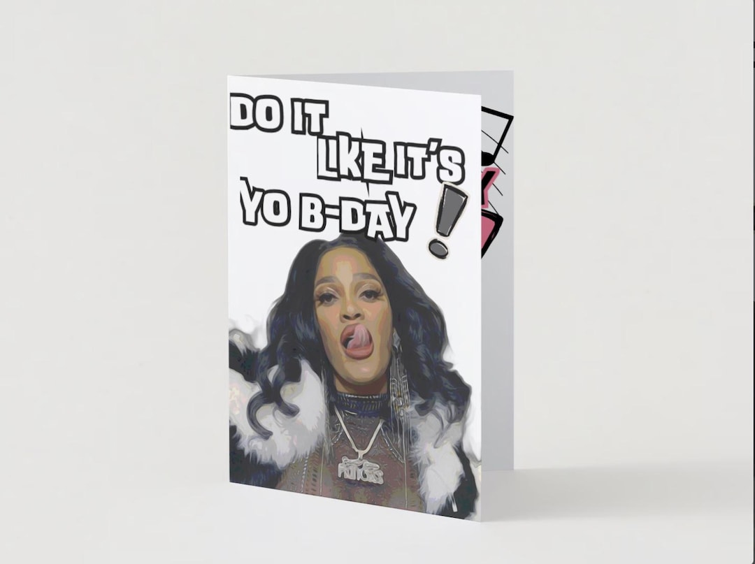 Do It Like It's Yo B-day - Joseline Hernandez Birthday Card - Etsy
