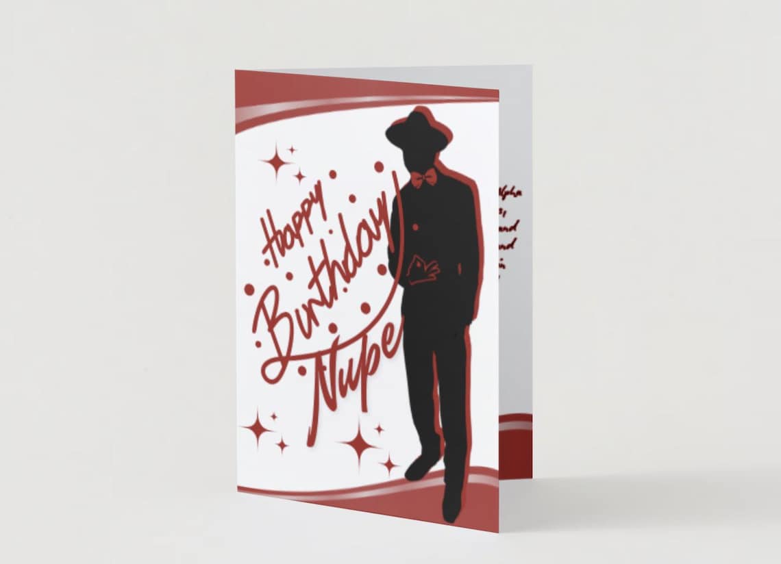 Kappa Alpha Psi Inc. Birthday Card - Happy Birthday Nupe! - Etsy