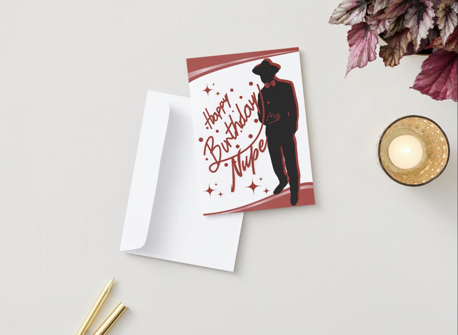 Kappa Alpha Psi Inc. Birthday Card - Happy Birthday Nupe! - Etsy