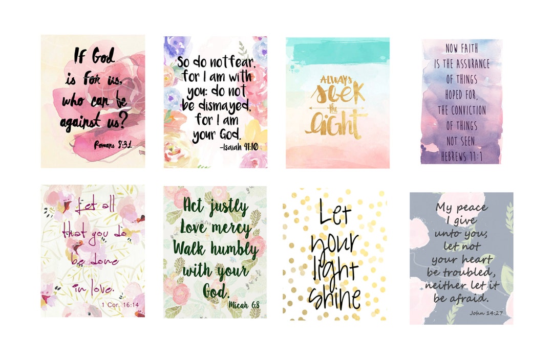 Scripture Planner Stickers - Happy Planner - Erin Condren ...