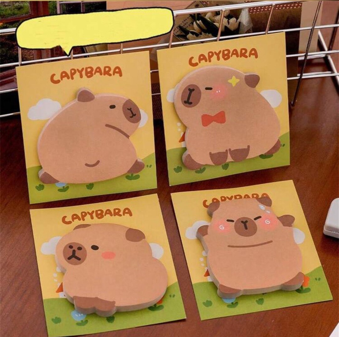 Capybara Sticky Notes - Bible Journaling - Devotional - Bible Study ...