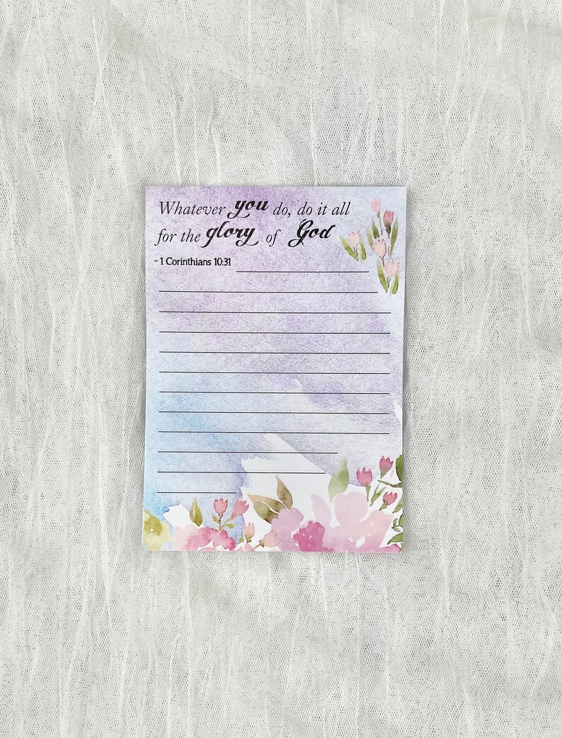 Bible Verse Sticky Notes - Bible Journaling - Devotional - Bible Study ...