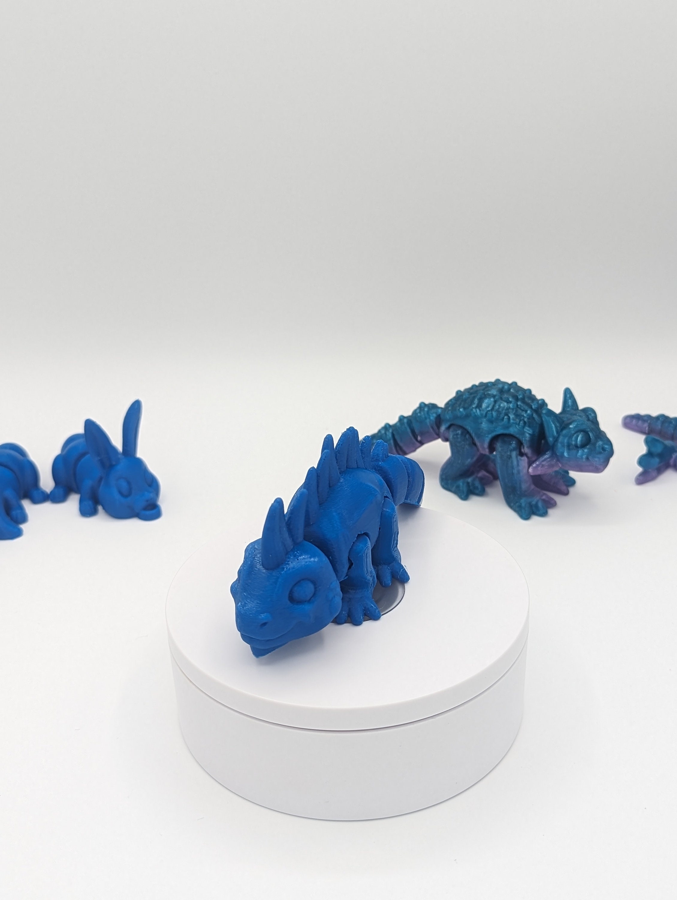 Mini Fidget Iguana Toy Articulated Lizard Great Travel Toy - Etsy