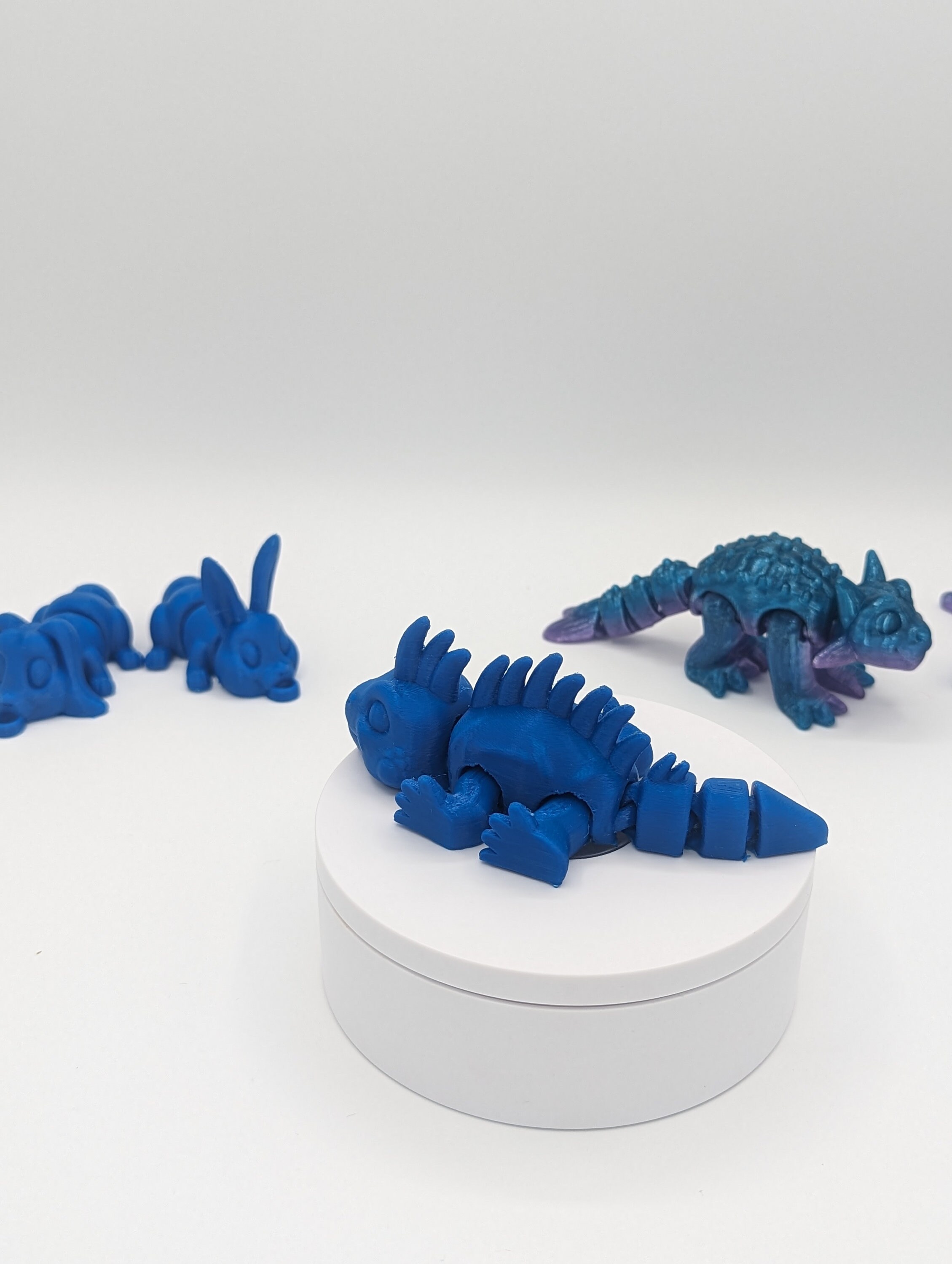 Mini Fidget Iguana Toy Articulated Lizard Great Travel Toy - Etsy