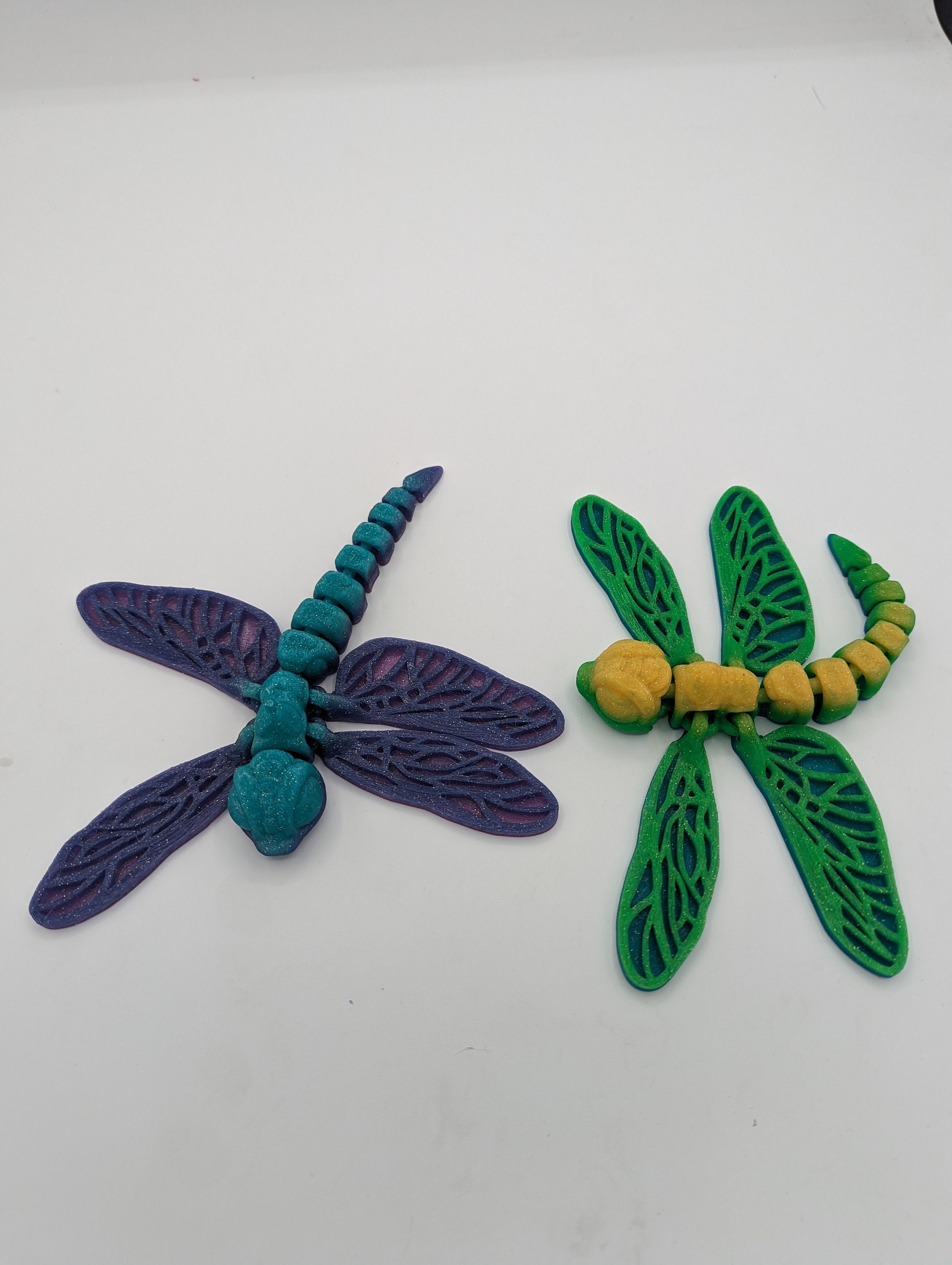 Mini Fidget Dragonfly Toy Articulated Great Travel Companion 6, 8, 10 ...