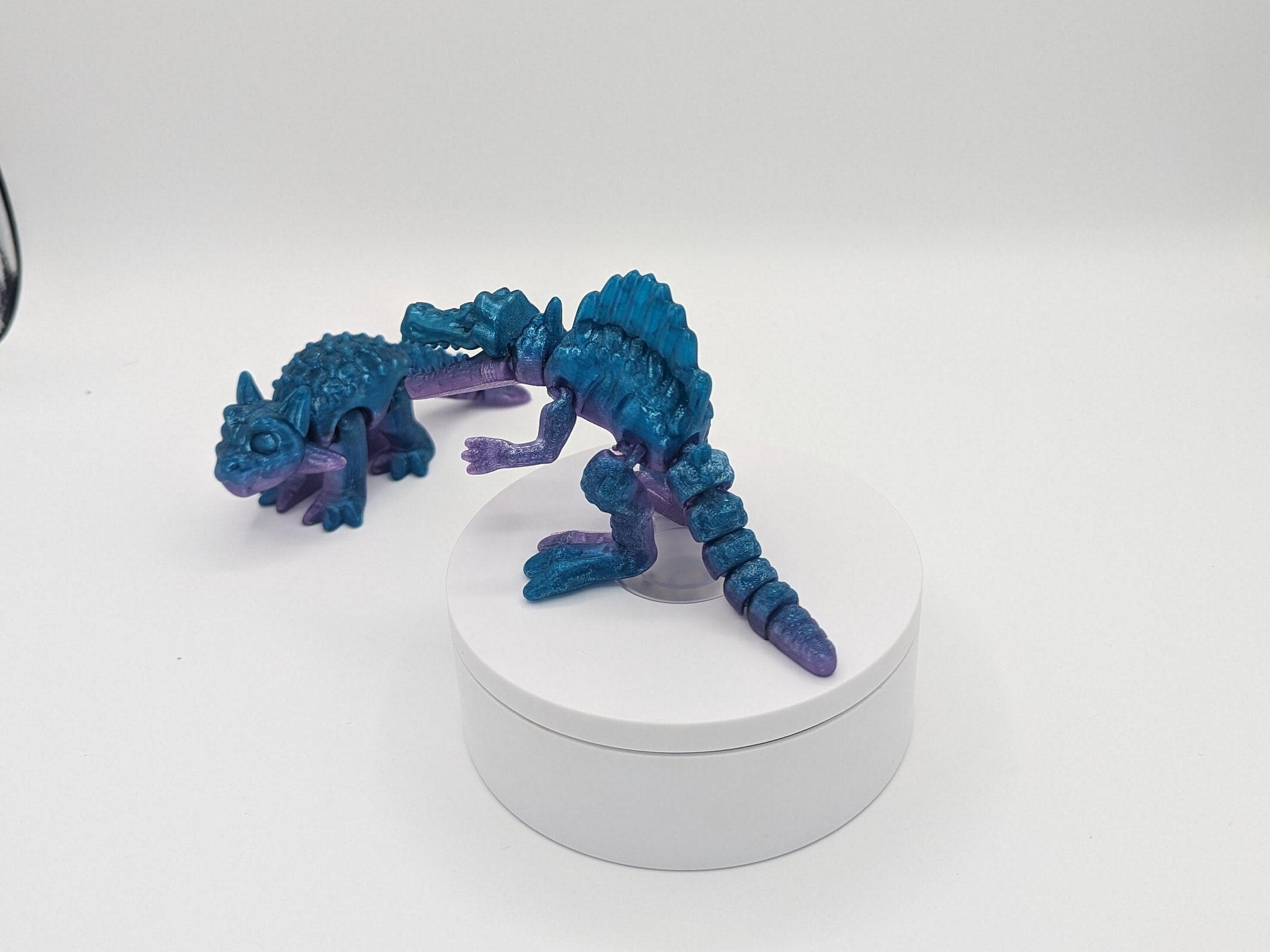 Mini Fidget Spino Toy Articulated Spinosaurus Dinosaur - Etsy