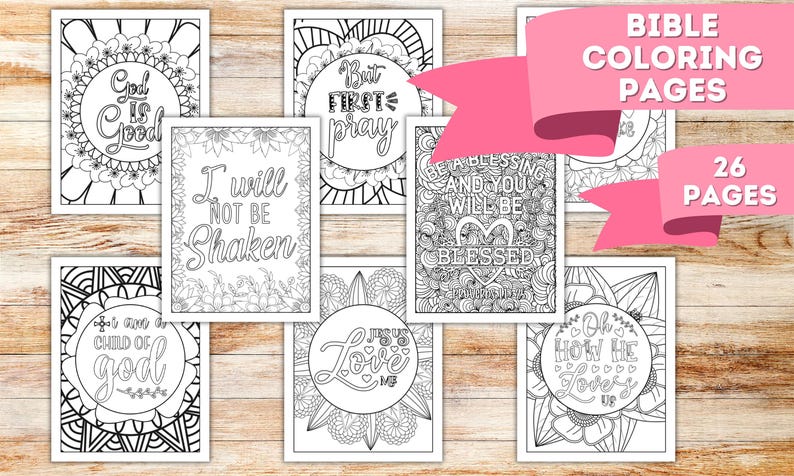 Inspirational Coloring Book for Girls, Part One 56 Pages of ...