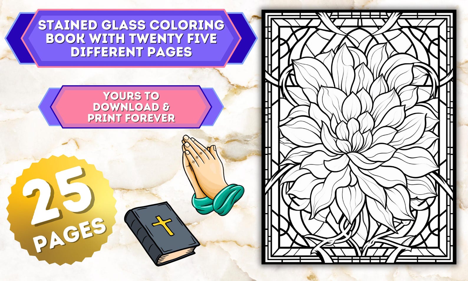 Translucent Blooms, Part 1, Stained Glass Flower Journey, 25 ...