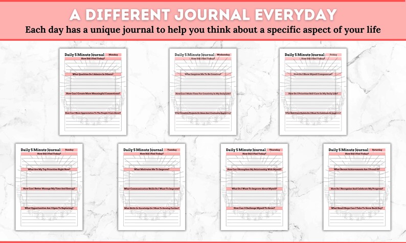 Prayer Journal for Young Men, One Month Printable Journal, 10+ Unique ...
