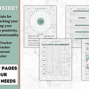 Mood Tracking Journal Explore Emotions, Reflect on Experiences, and ...