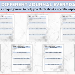 Prayer Journal for Teen Girls, One Month Printable Journal, 10+ Unique ...