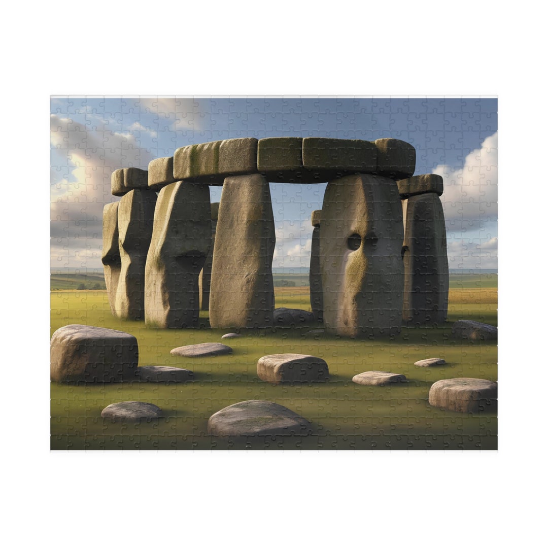 Stonehenge Puzzle, Unique Jigsaw, Family, Adults, Gift, Game Night - Etsy