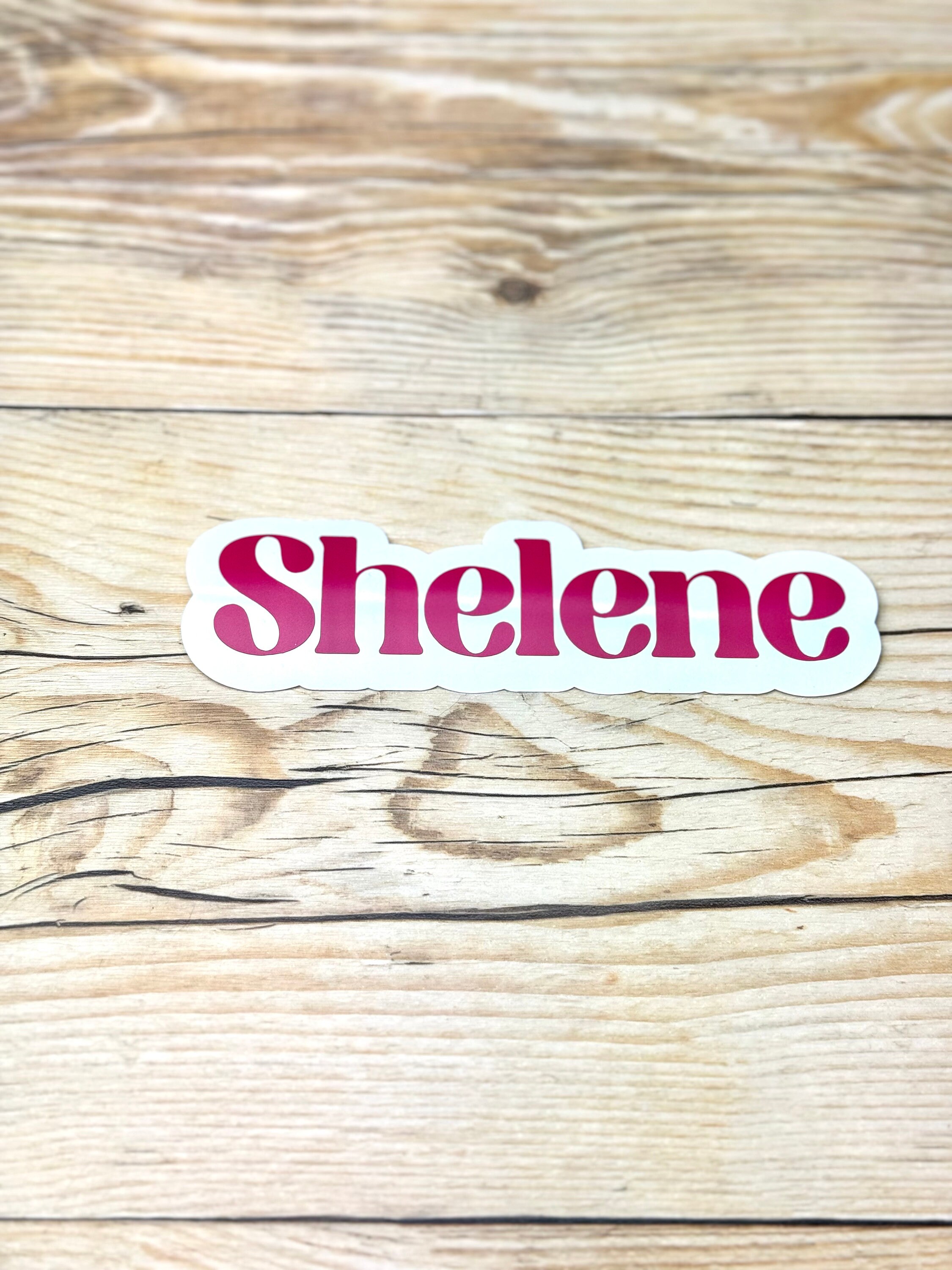 Personalized Name Sticker, Tumbler Decal, Wedding, Bridal Party Gift ...