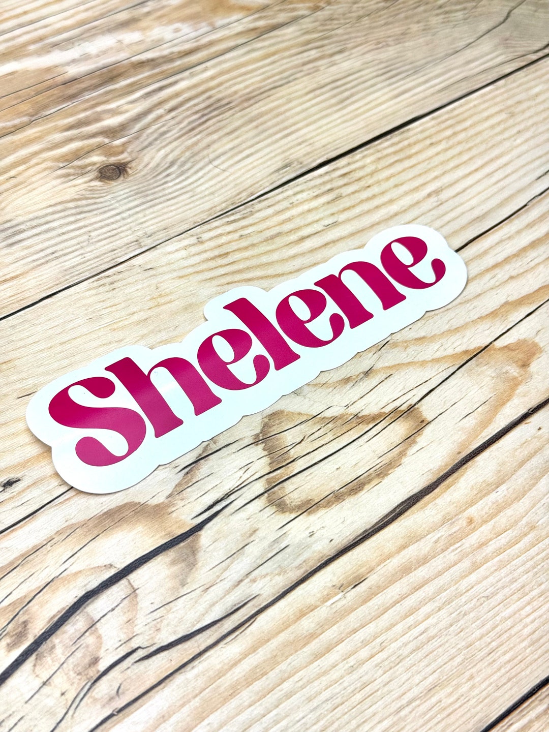 Personalized Name Sticker, Tumbler Decal, Wedding, Bridal Party Gift ...