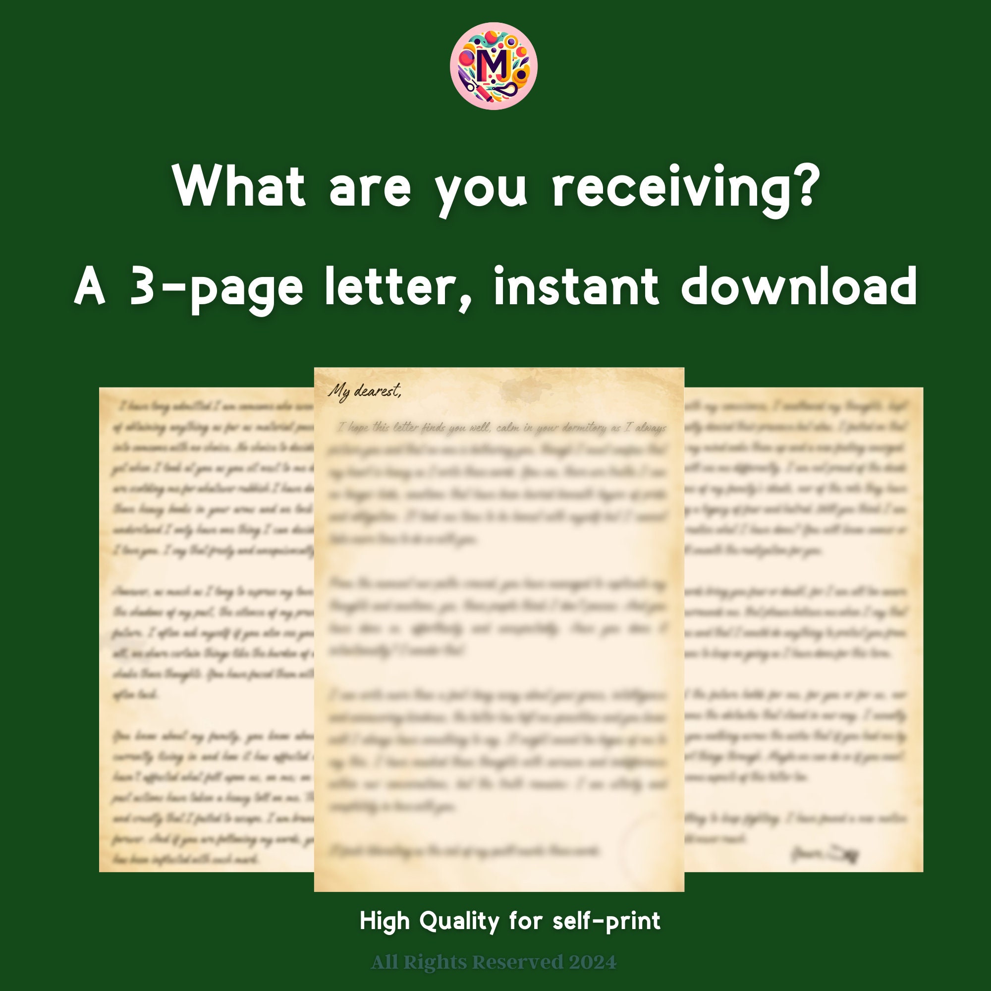 Draco Malfoy Love Letter, Comfort Character Letter, Magic School Fan ...