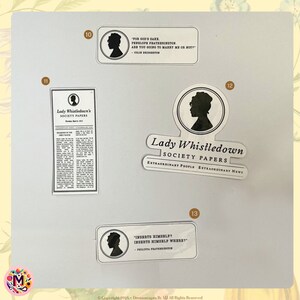 Bridgerton Stickers, Exclusive Edition Stickers, Waterproof Stickers ...