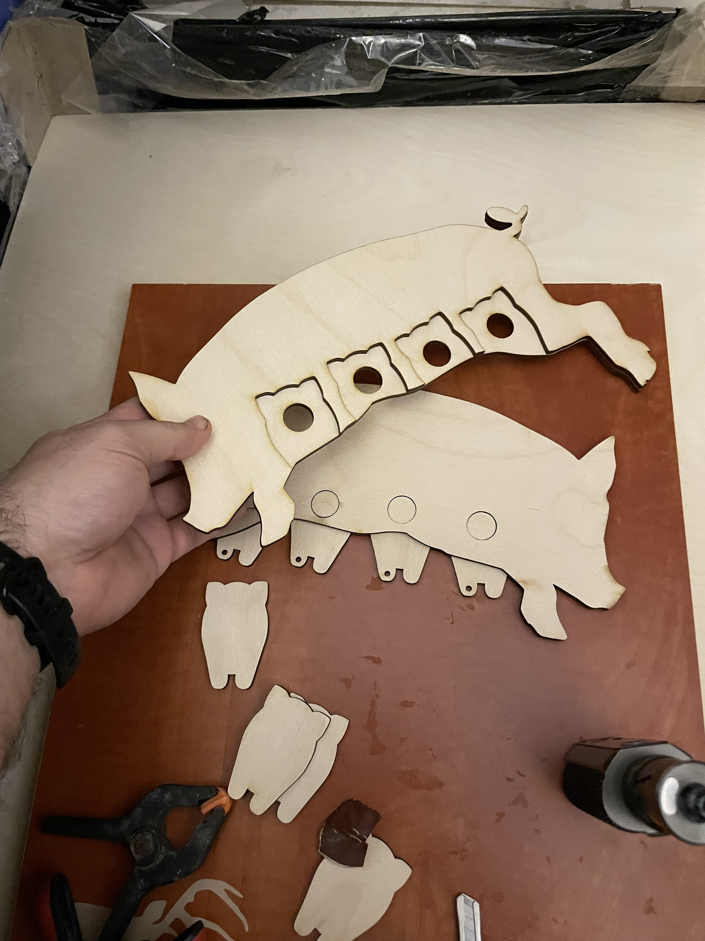 Pig and Piglet Keychain Svg Digital File - Etsy