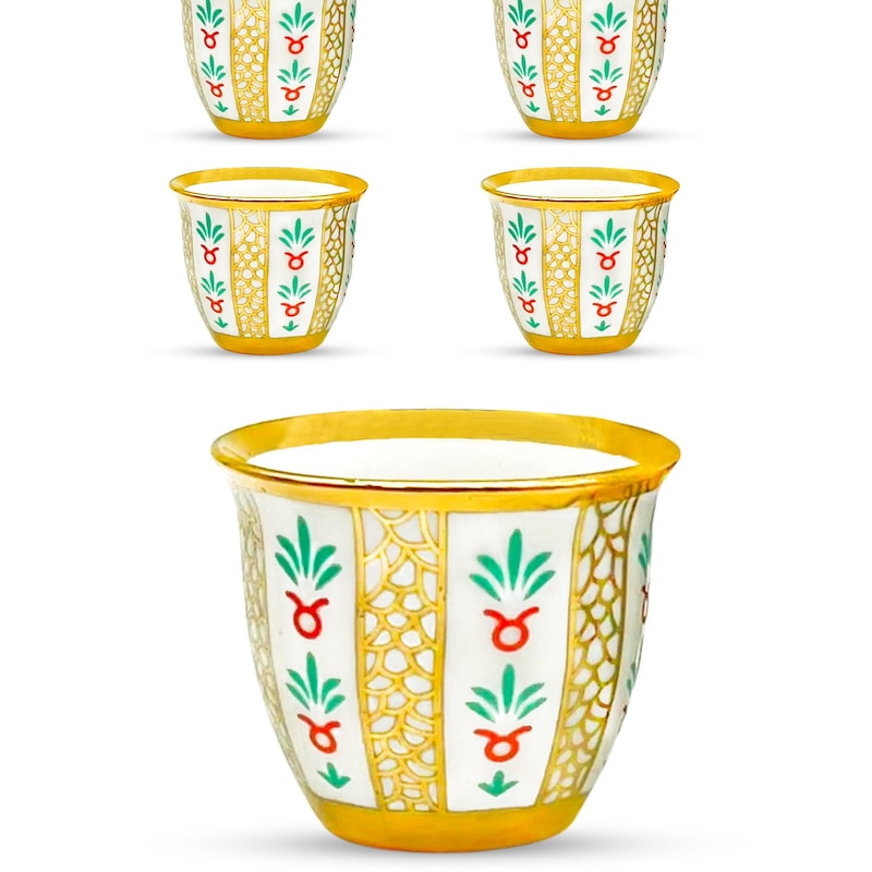 Arabic Coffee Cups Set - Etsy