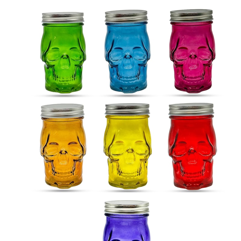 Blue Mason Jar 14 - Etsy