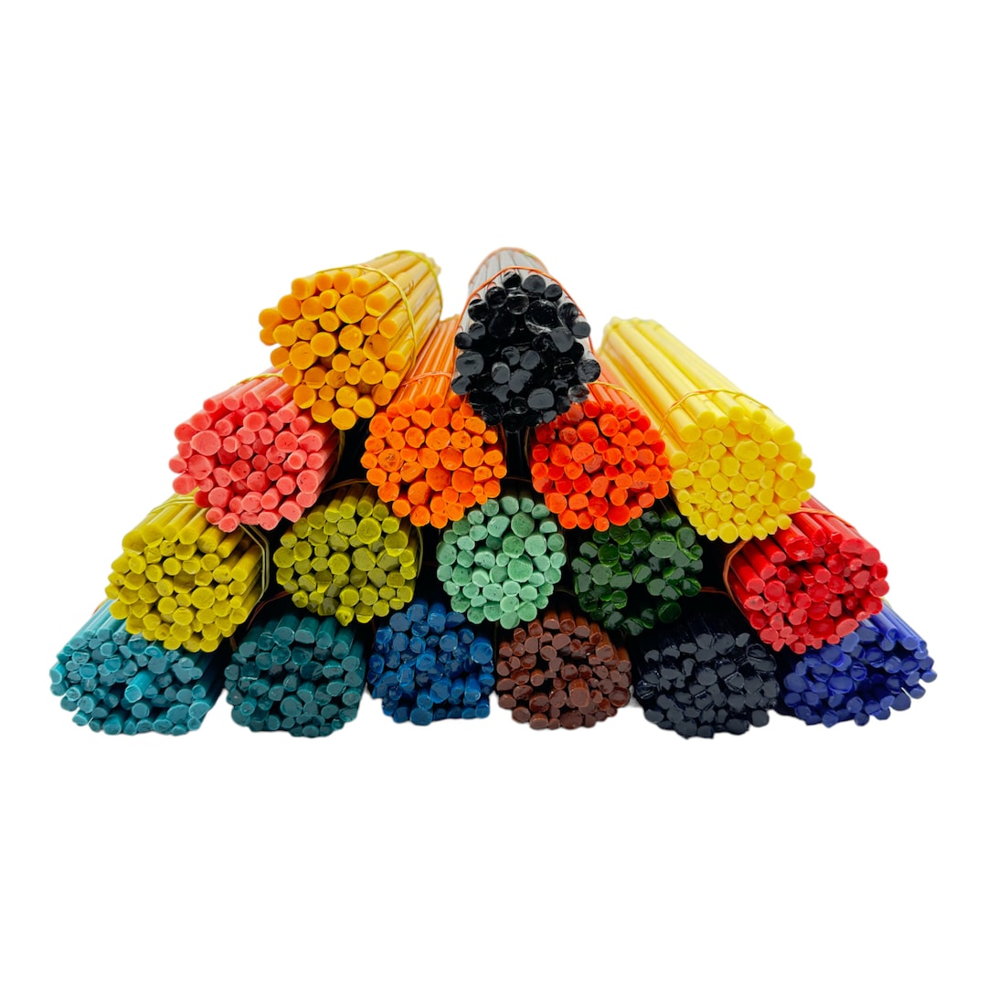 COE33 Dark Colored Glass Rods — Borosilicate Glass for Lampworking ...