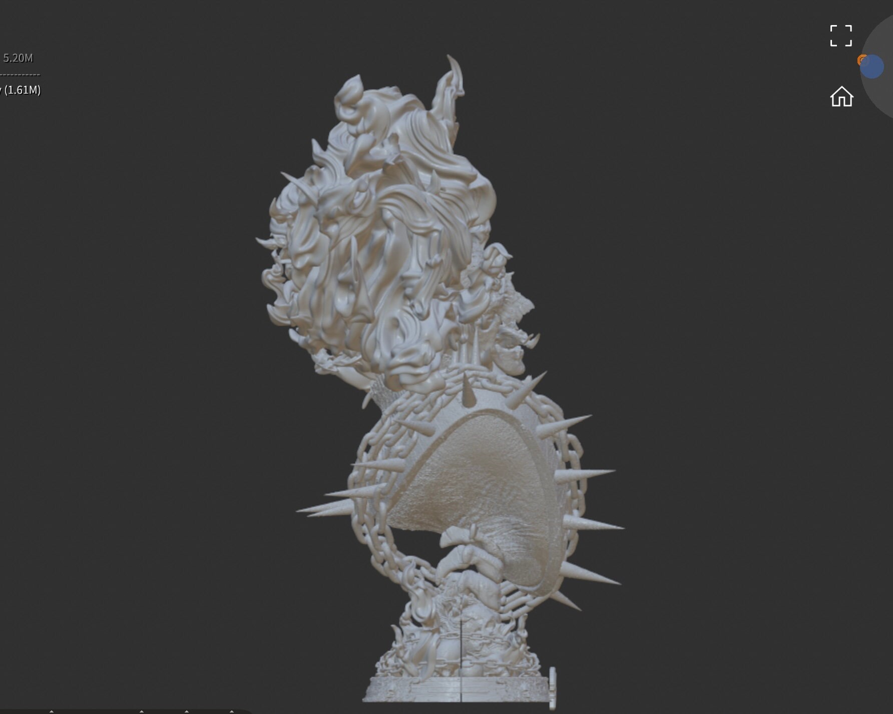 Ghost Rider Bust 3d Model - Etsy