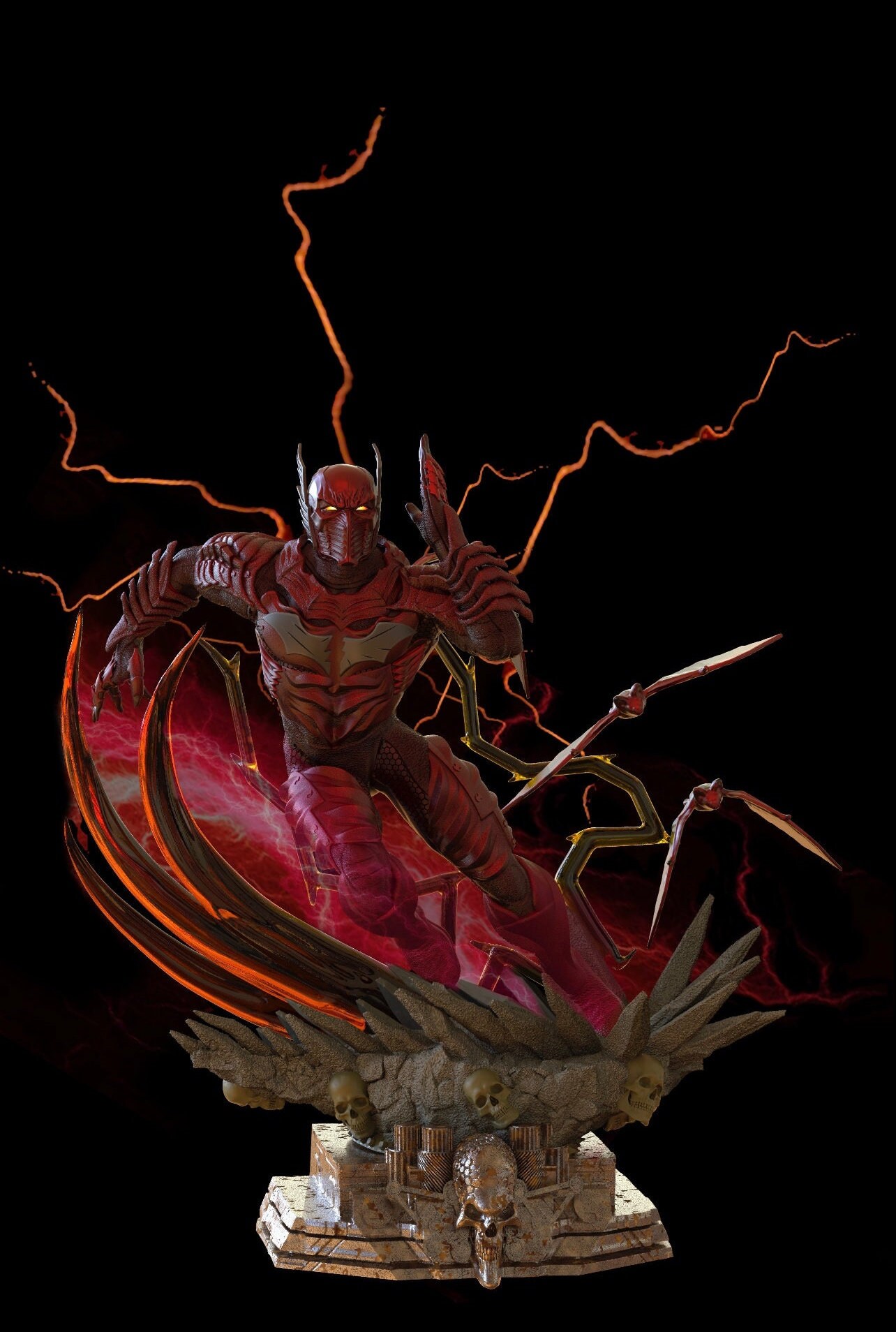 Red Death 3d Model - Etsy