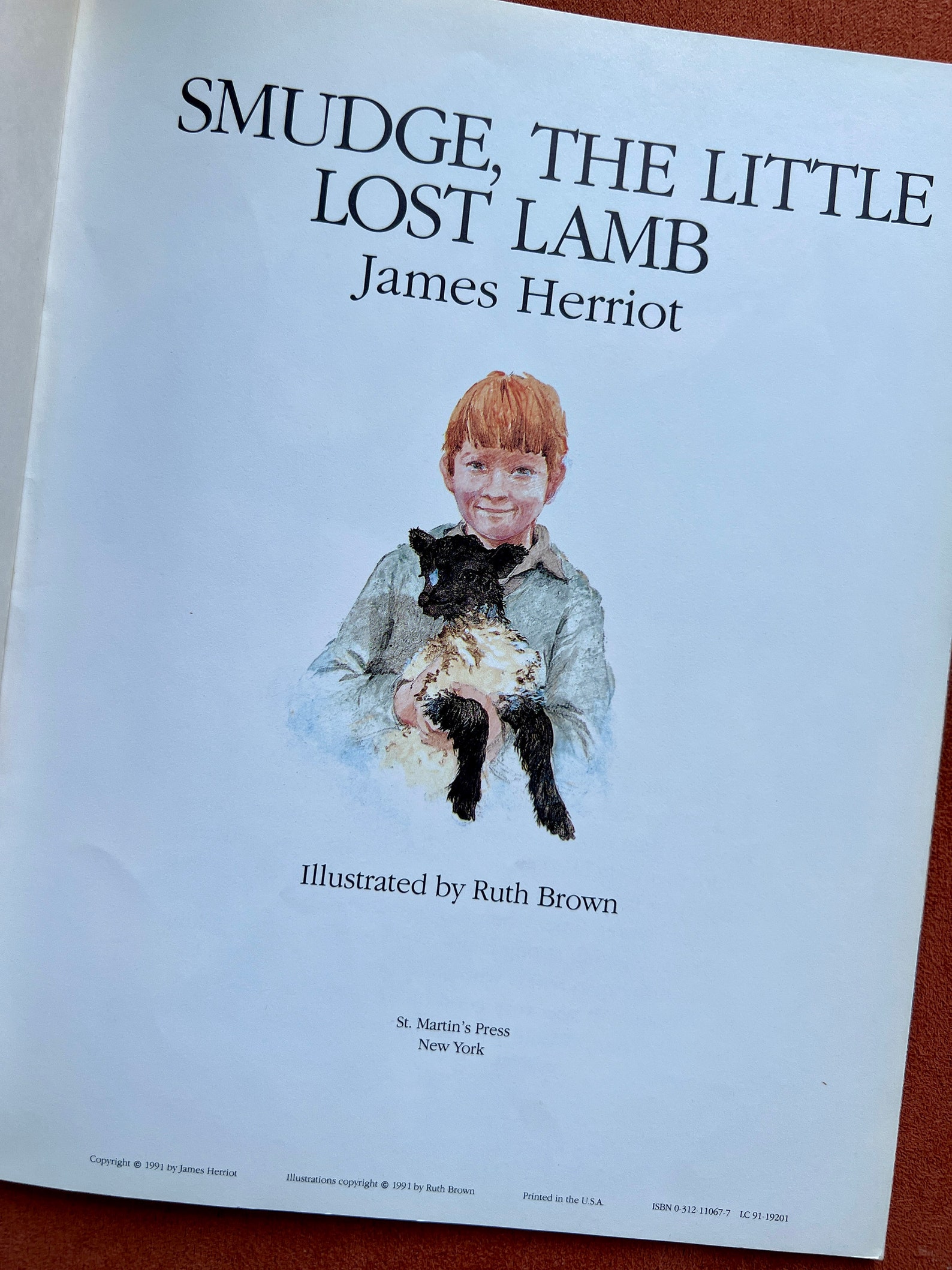 Smudge, the Little Lost Lamb by James Harriot Vintage Children's 1990s ...