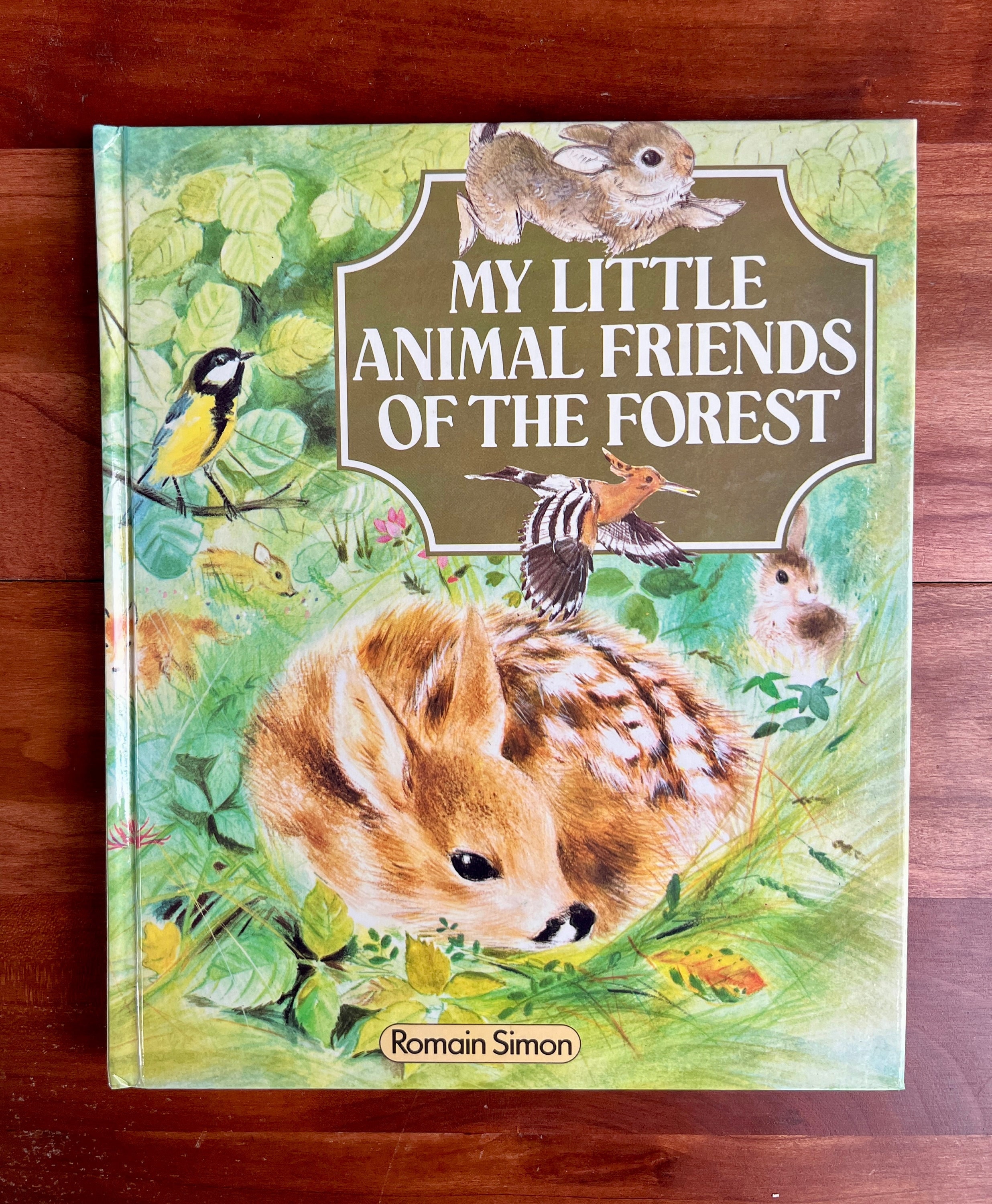 My Little Animal Friends of the Forest Vintage Children's Hardcover ...