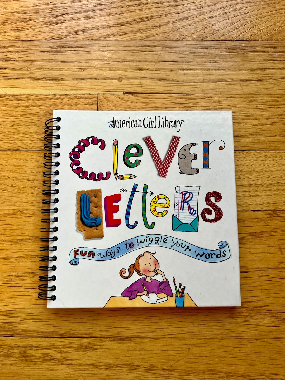 Clever Letters Vintage American Girl Library Children's Doodle and ...