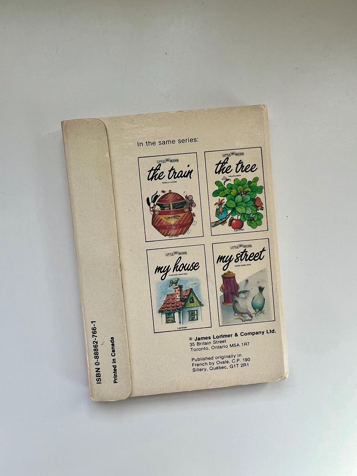 My Street Vintage Little Big Books 1980s Children's Toddler Baby Fold ...