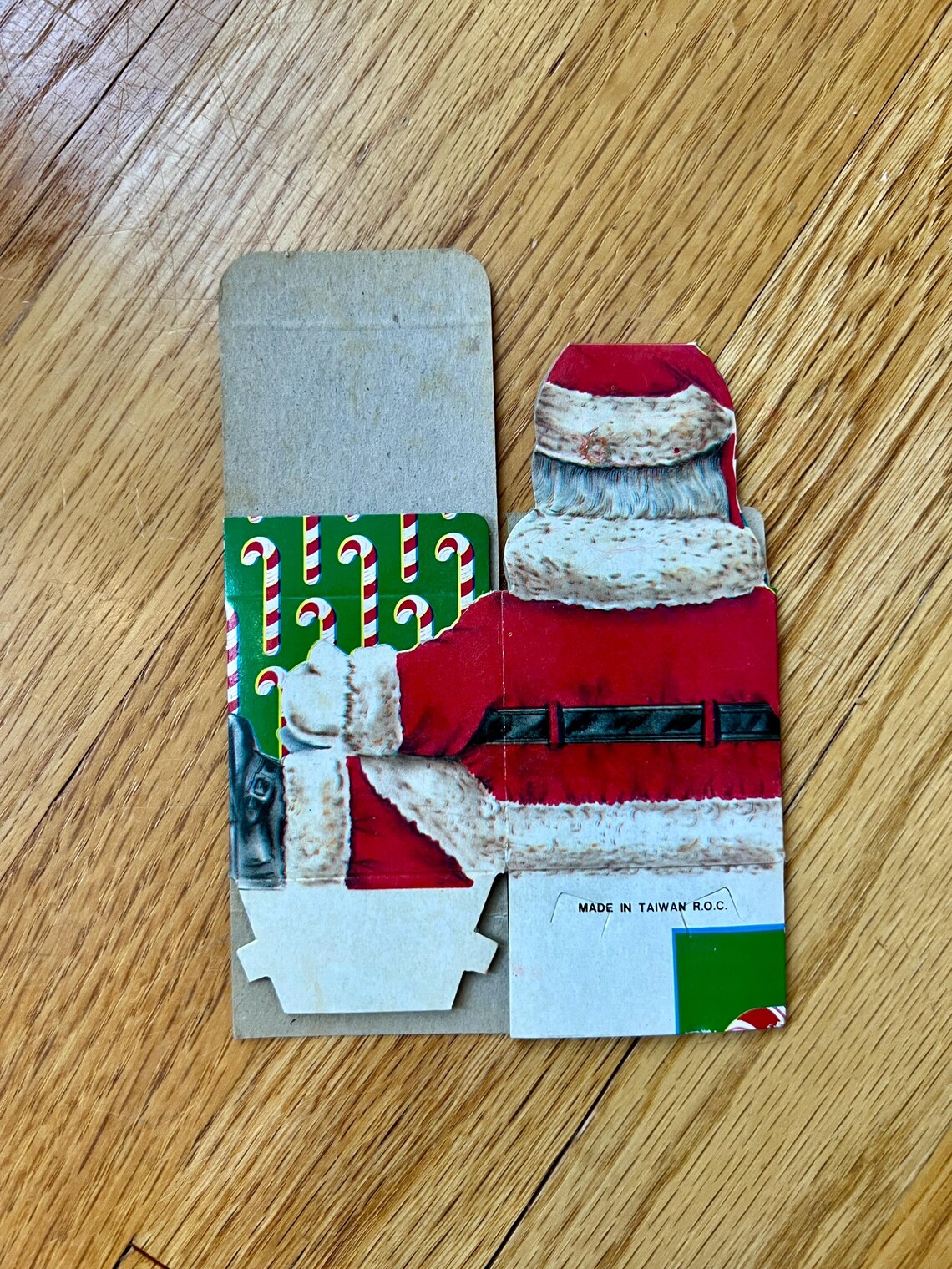 Vintage 1980s Christmas Santa Folding Paper Candy Gift Boxes - Set of 3 ...