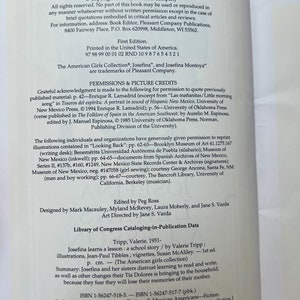 Vintage Josefina Learns a Lesson: American Girls Collection, First ...