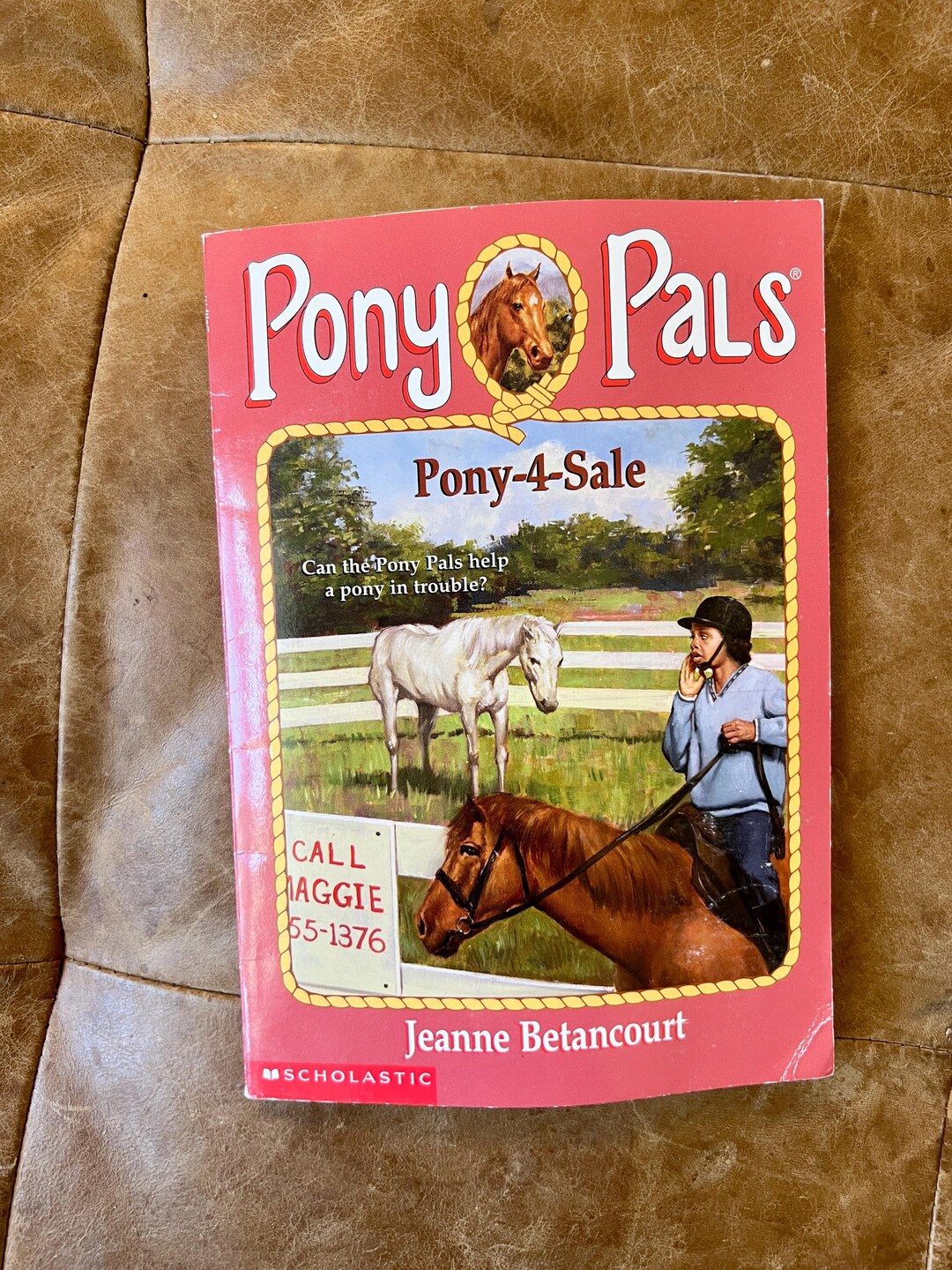 Pony Pals #30 Pony-4-sale Vintage 90s Early Reader Chapter Book for ...