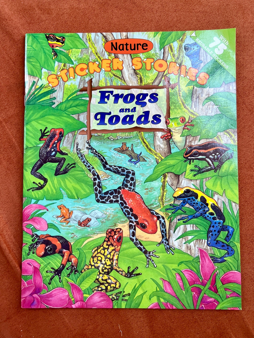Nature Sticker Stories Frogs and Toads Vintage 1990s Unused Nature ...