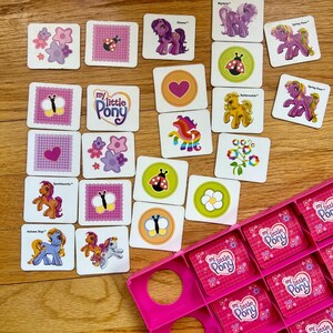 My Little Pony Memory Game 2000s Milton Bradley Children's Board Game ...